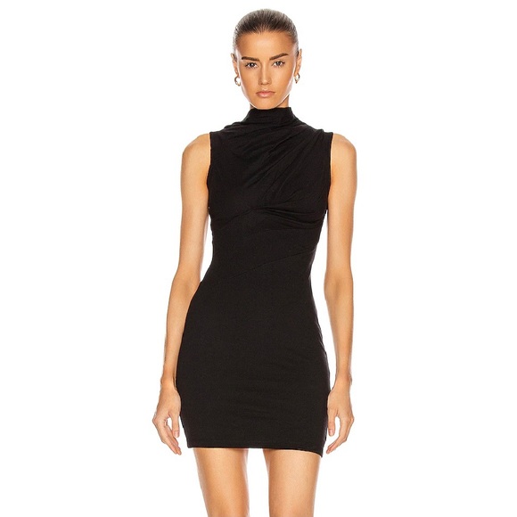 RtA | Dresses | New Rta Black Twisted Jersey Mini Dress | Poshmark